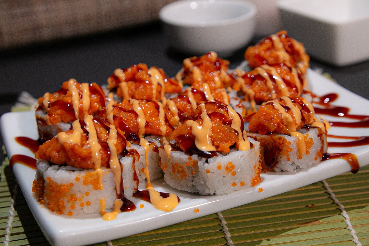 Double Spicy Salmon Crunch | Idaho Sushi Company